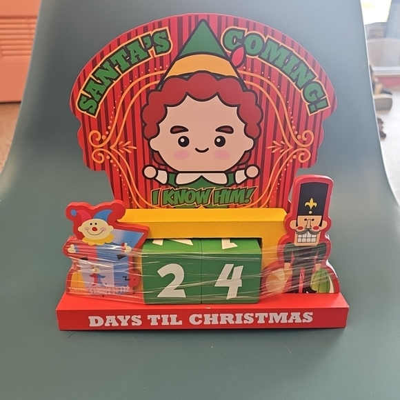 Warner Bros. | Holiday | Nwt Buddy The Elf Advent Christmas Countdown ...
